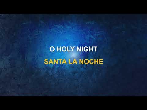 O Holy Night / Santa La Noche Karaoke - YouTube