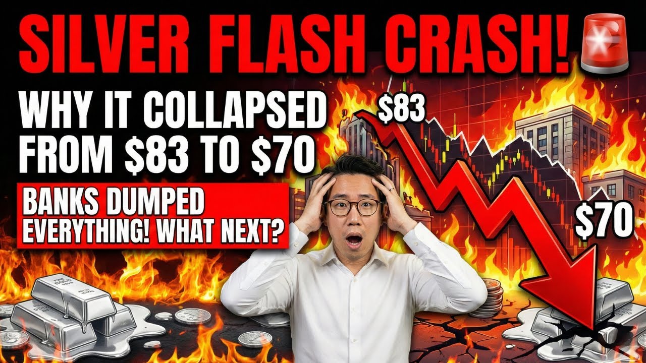 Silver FLASH CRASH! 🚨 Why It Just Collapsed from $83 (And What Happens ...
