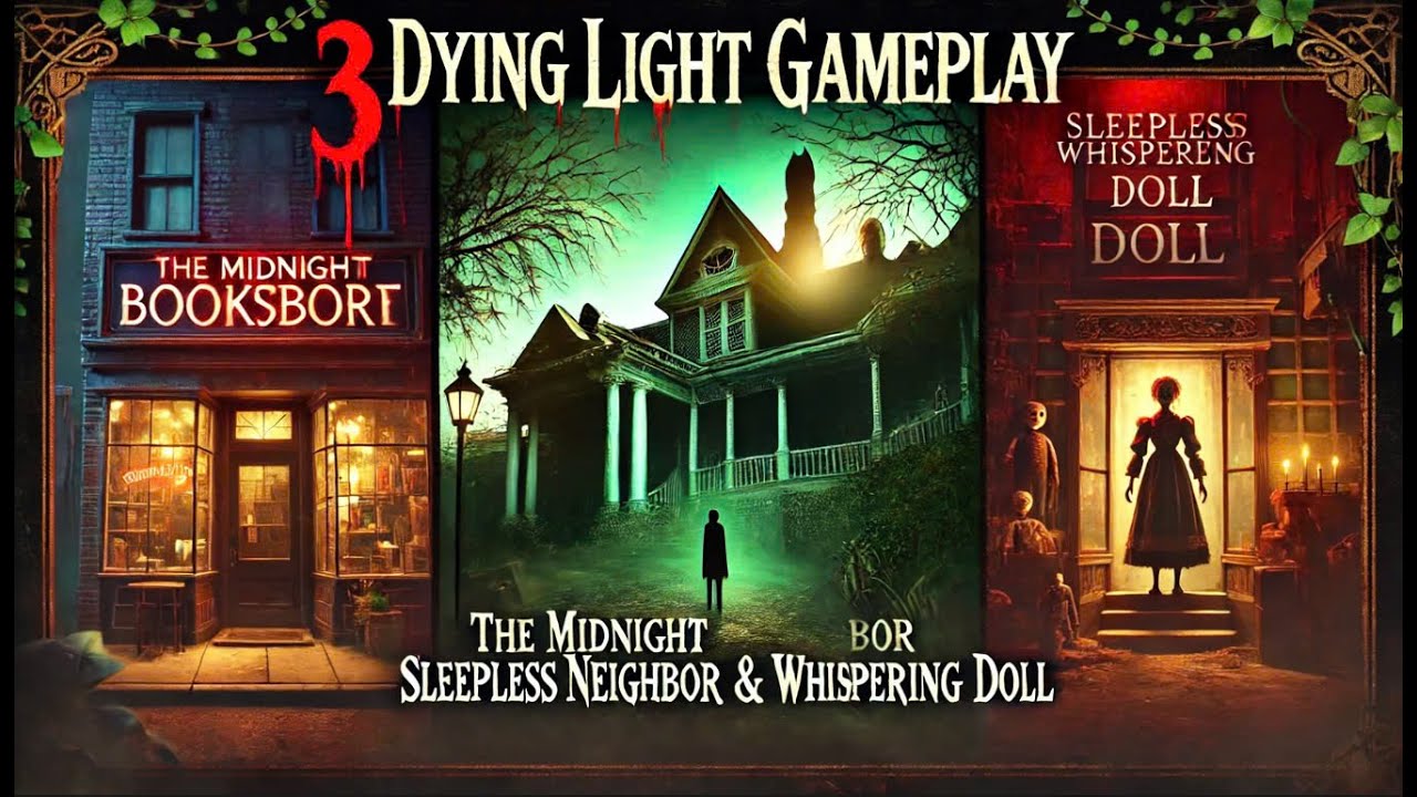 3 Dying Light Gameplay - The Midnight Bookstore, Sleepless Neighbor ...