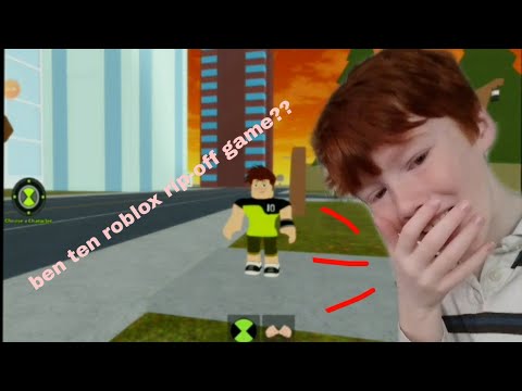 playing ben 10 rip-off game - YouTube