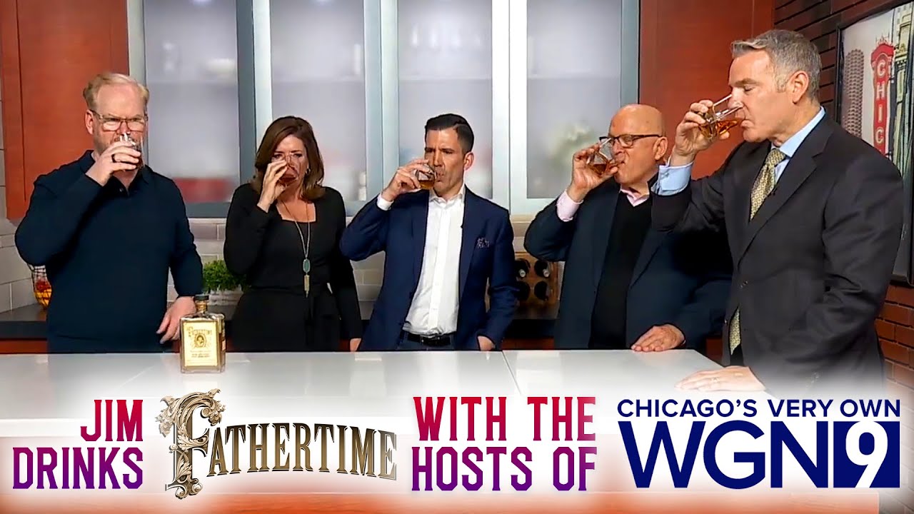Jim Drinks Fathertime with WGN Morning Show - YouTube