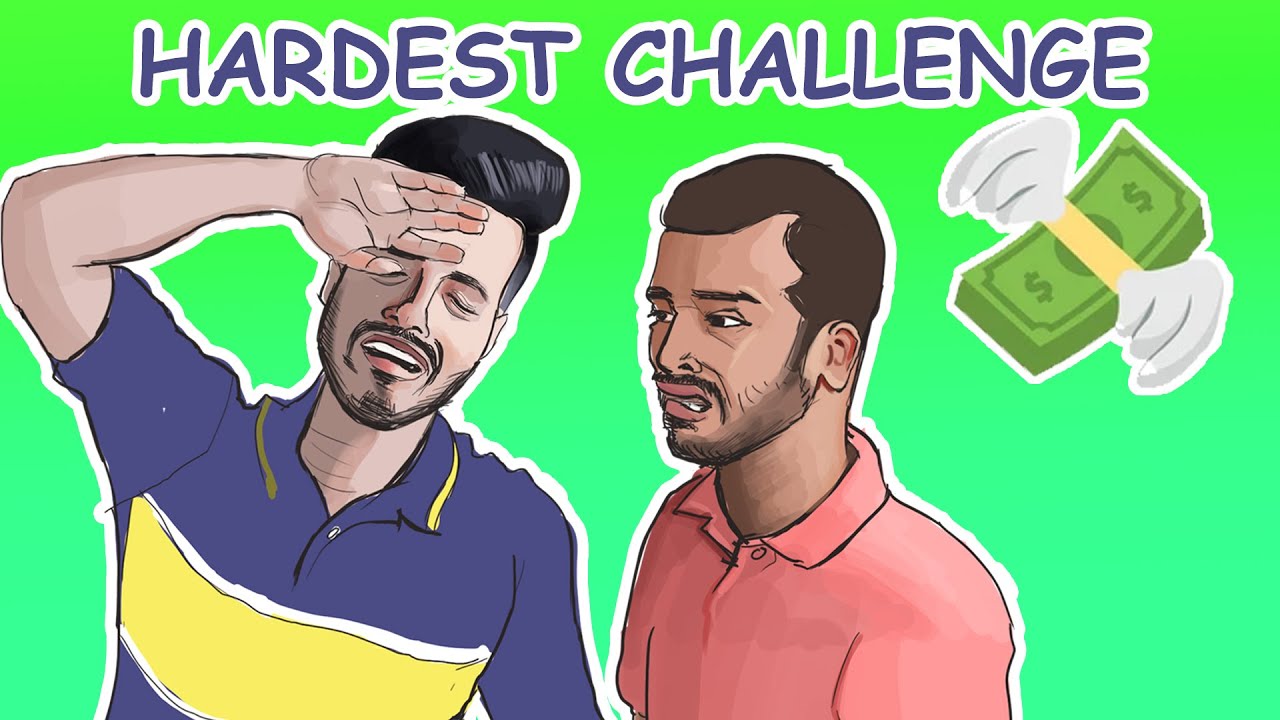 Hungry Birds Hardest Art Challenge I Draw Sanket And Umesh From Hungry Bird Youtube