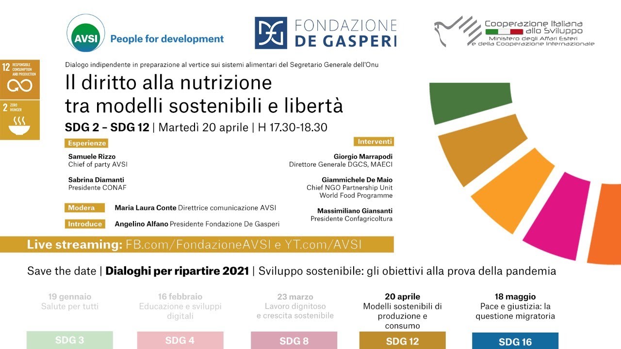 SDG 2 - SDG 12. Il diritto alla nutrizione, tra modelli sostenibili e ...