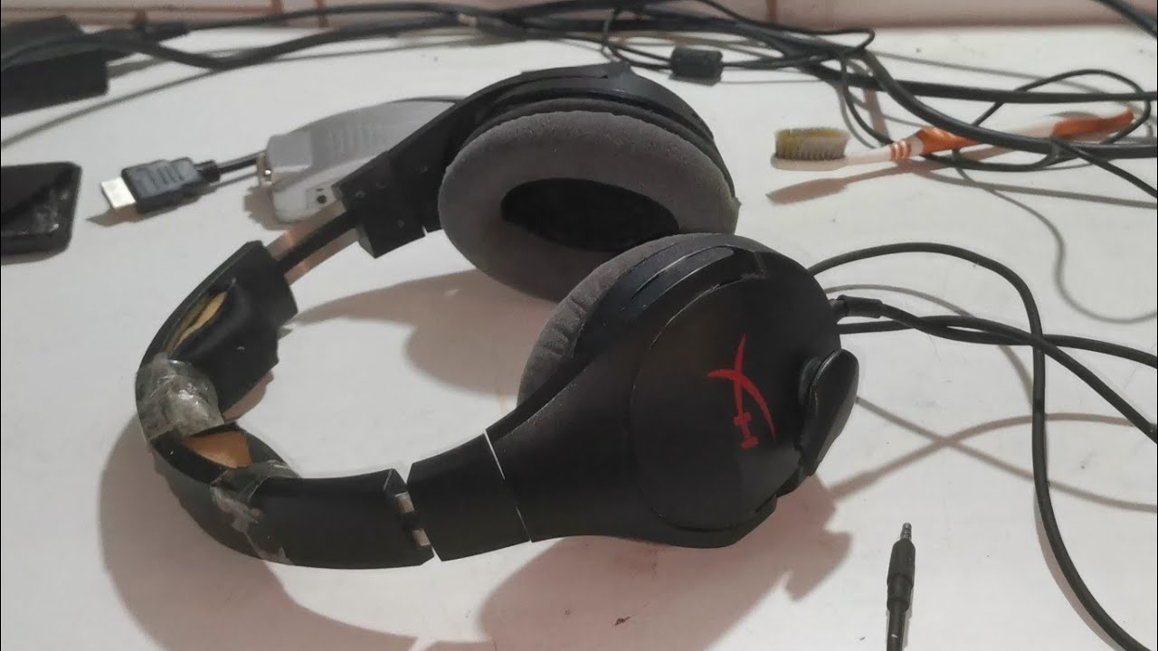 Consertando Headset Hyperx Da Sucata - YouTube