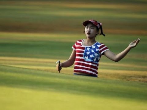 Lucy Li Golf Highlights - Youngest Qualifier At Women's Open (LPGA 2014 ...