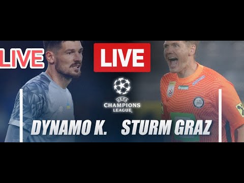 Dynamo Kyiv Vs Sturm Graz Live Champions League Qualifier 22/23