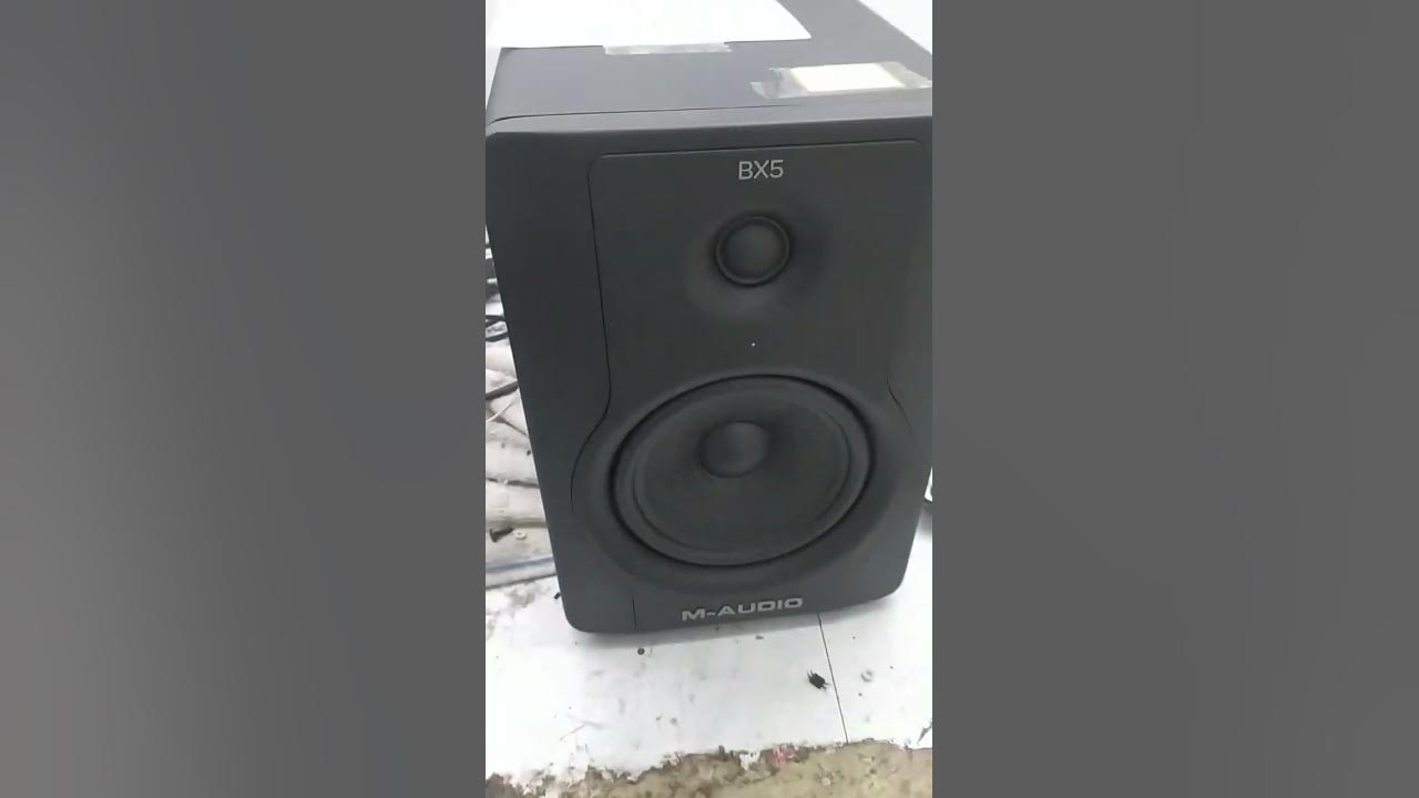 M-AUDIO BX5 done repair - YouTube
