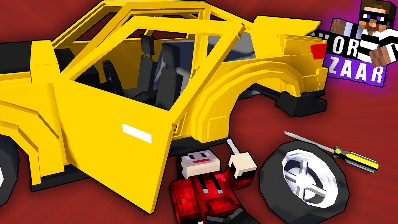 Professional Mechanic In Town 👨‍🔧 | ChorBazaar SMP | McpeHindi - YouTube