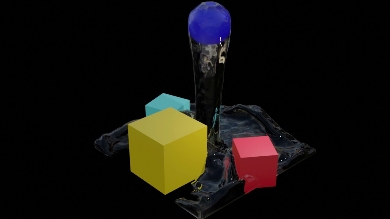 Water simulation in blender 2.83 - YouTube