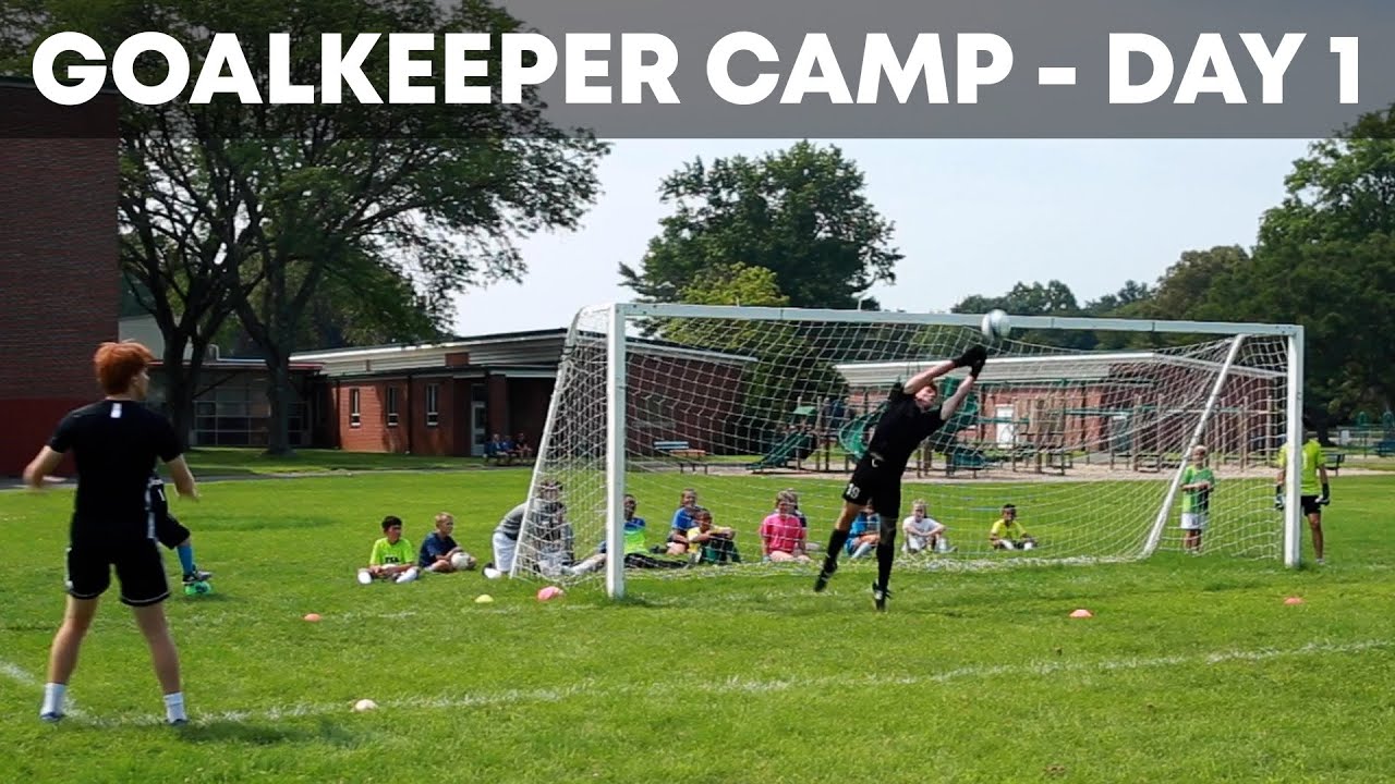 FULL Soccer Goalie Training Session. Goalkeeper Handling, Low Ball, and ...