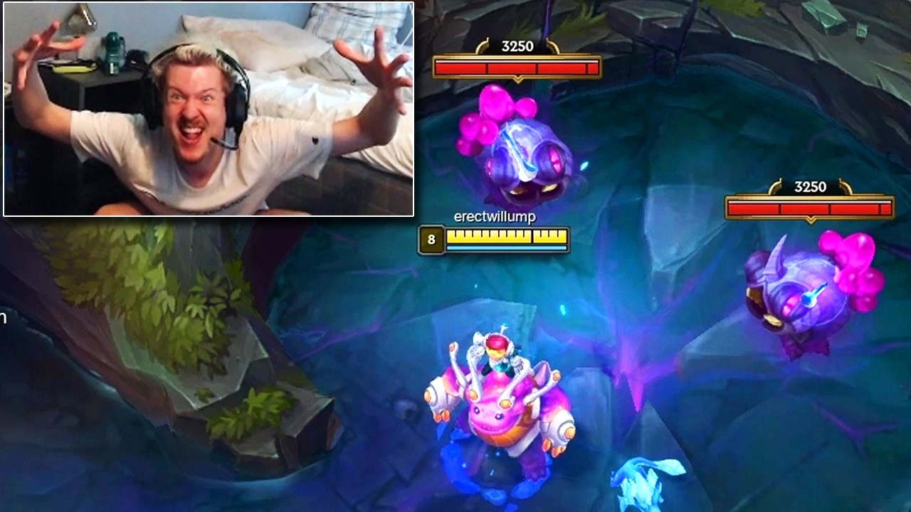 KeshaEUW shows 300 IQ Grub Outplay - YouTube