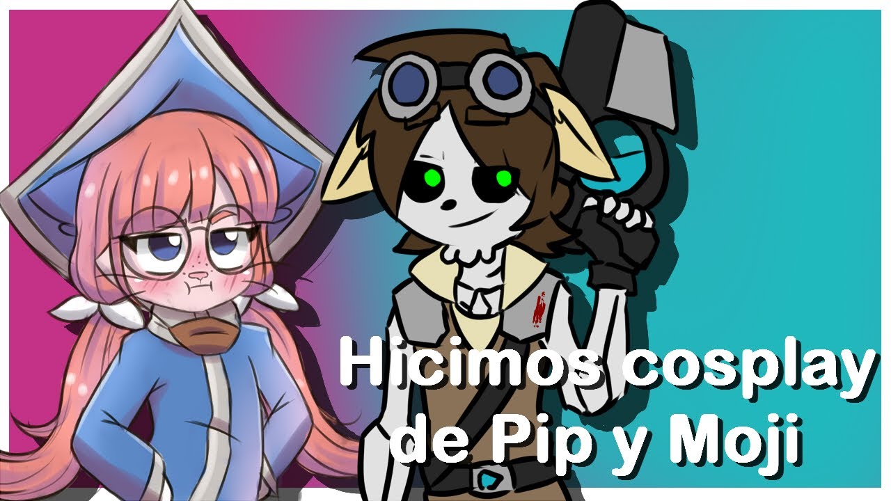 Hicimos Cosplay de Pip y moji - Vlog Skeleton kid y Milanesapasion ...