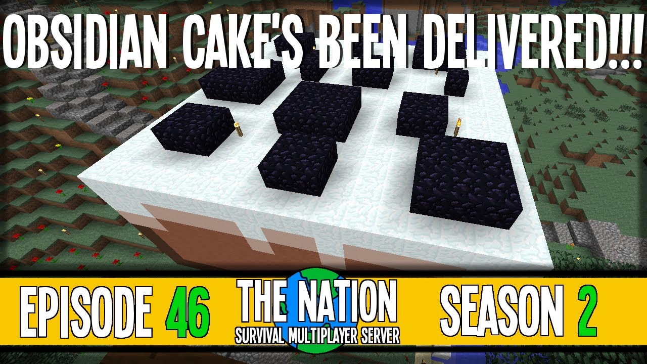 The Nation SMP - S2E46: GIANT CAKE! - YouTube