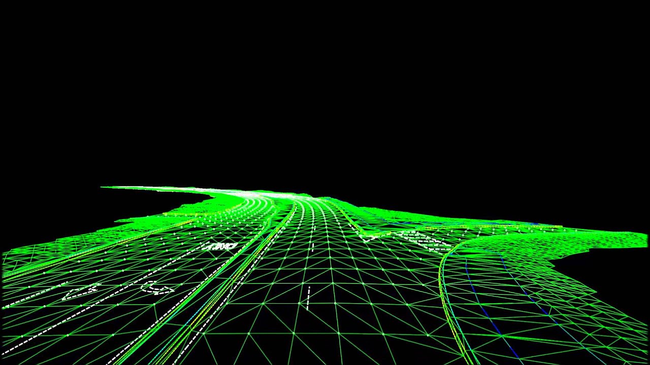 Mobile LiDAR Survey of Residential Road Corridor - YouTube