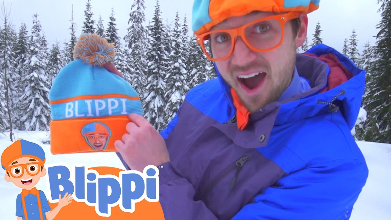 Blippi's Snowy Winter Day | Educational Songs For Kids - YouTube