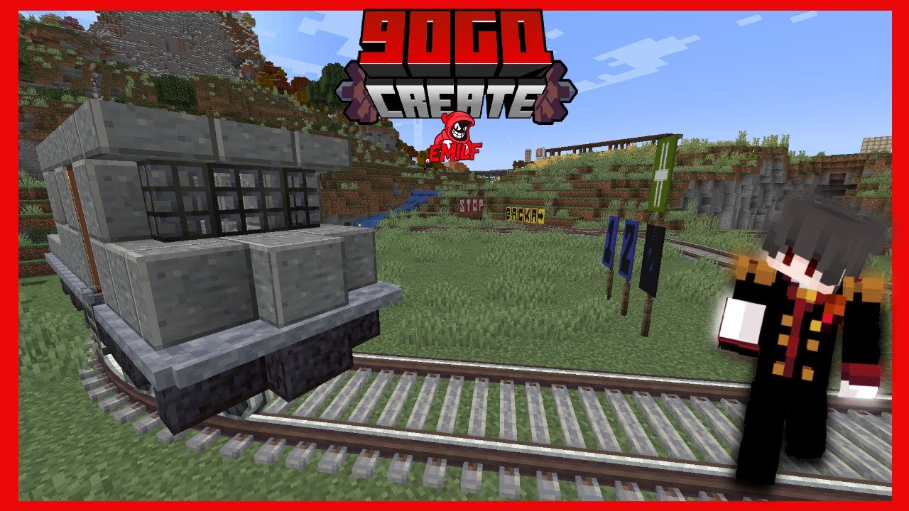 90gQ Create avsnitt 57 "Hinderbana för Tåg!?" - YouTube