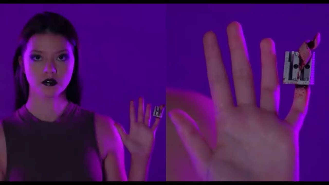 Sharpened Finger Tutorial (Beauty Studio Collaboration) - YouTube