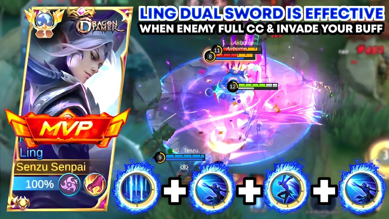 LING FASTHAND DUAL SWORD FOR TAKE ALL SWORD IS EFFECTIVE FOR COUNTER ...