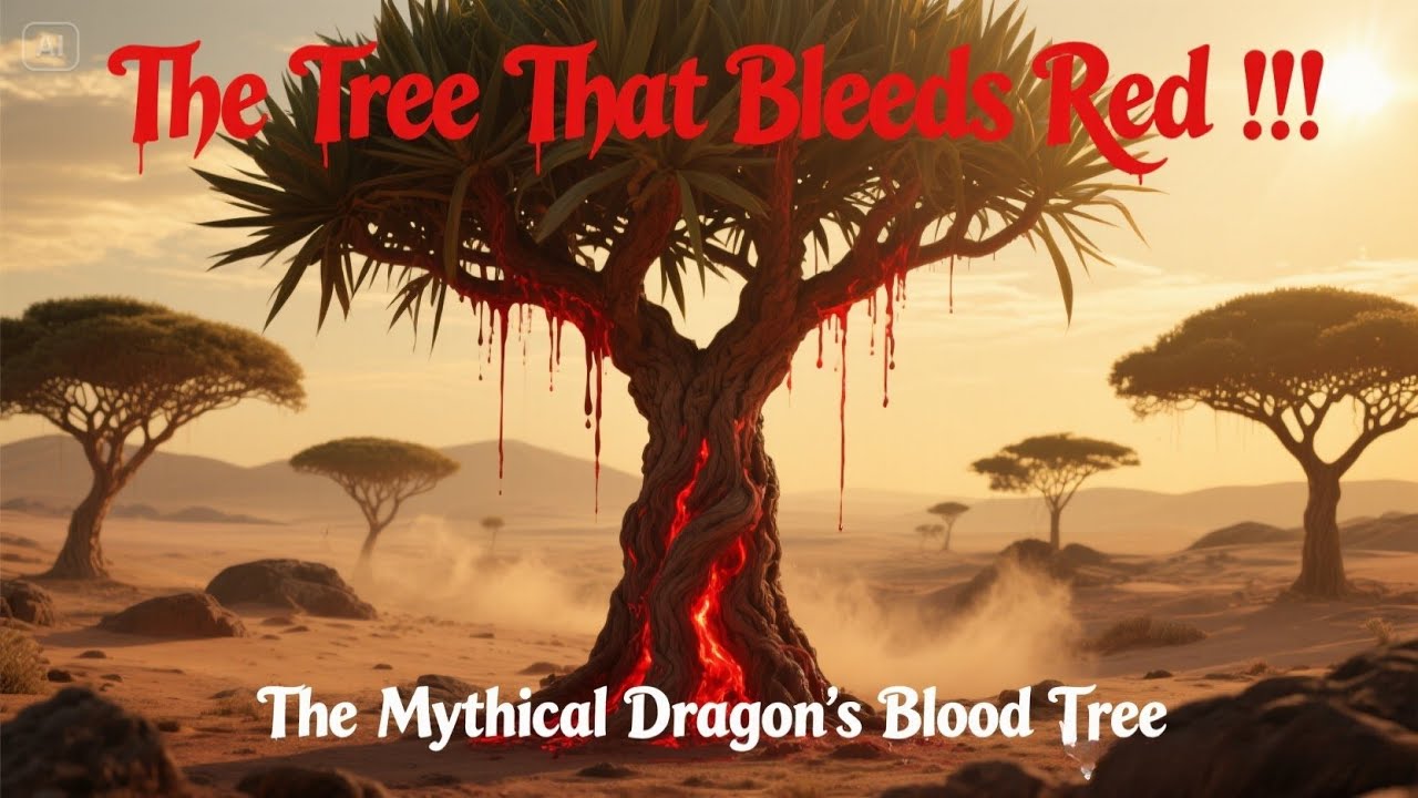 The Tree That Bleeds Like a Human – The Bloody Secret of Nature’s ...