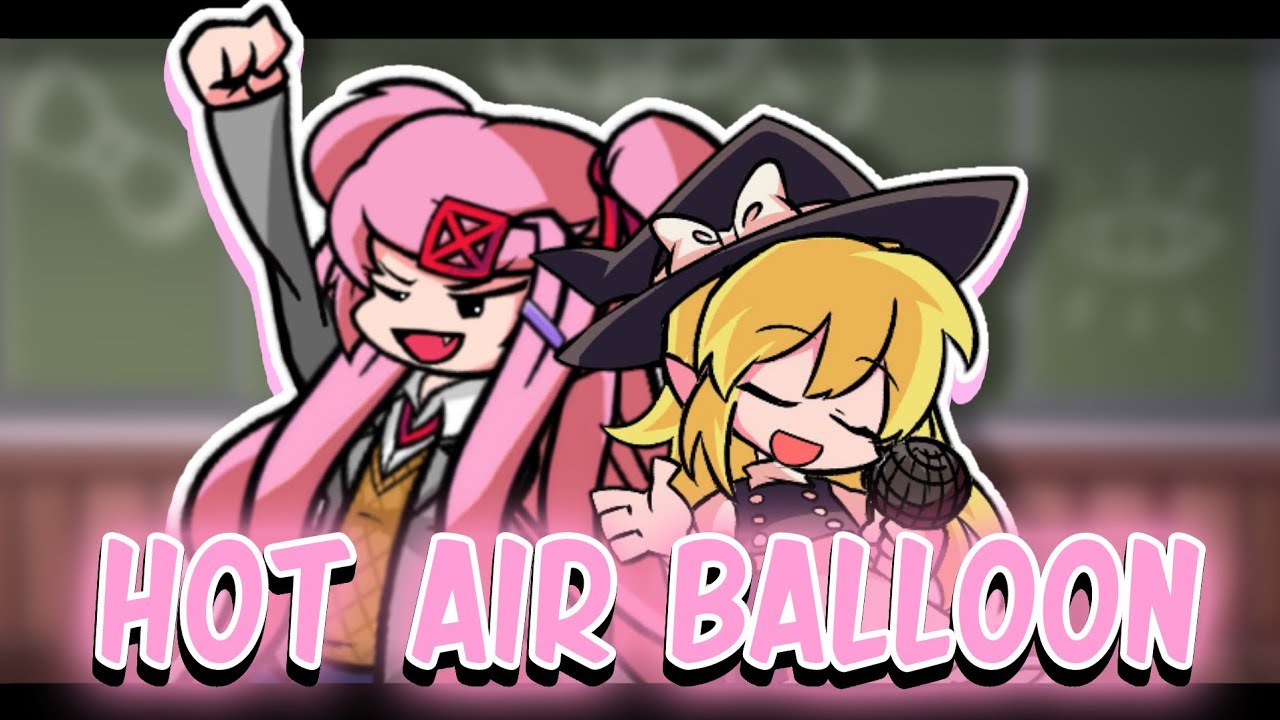 【FNF】Hot Air Balloon｜Natuki VS Marisa【Cover】 - YouTube