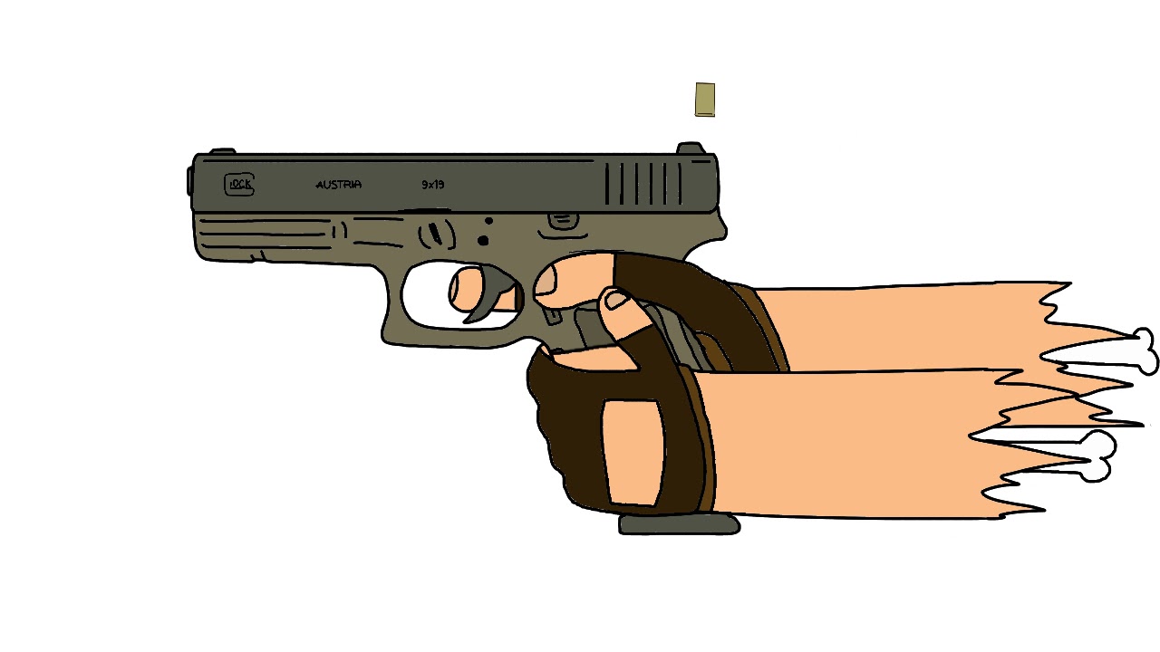 Glock 18 reload animation - YouTube