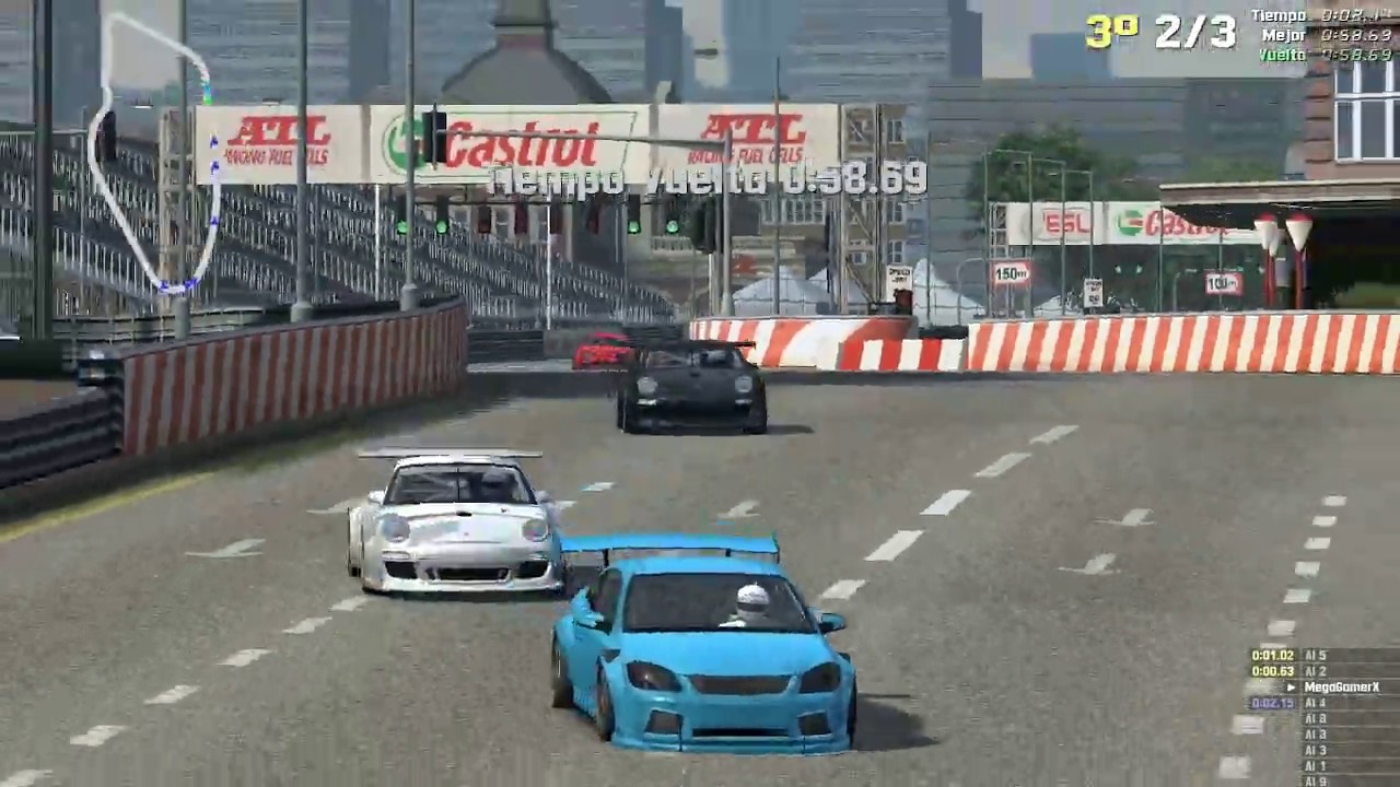 Carrera de Live For Speed con Mods - YouTube