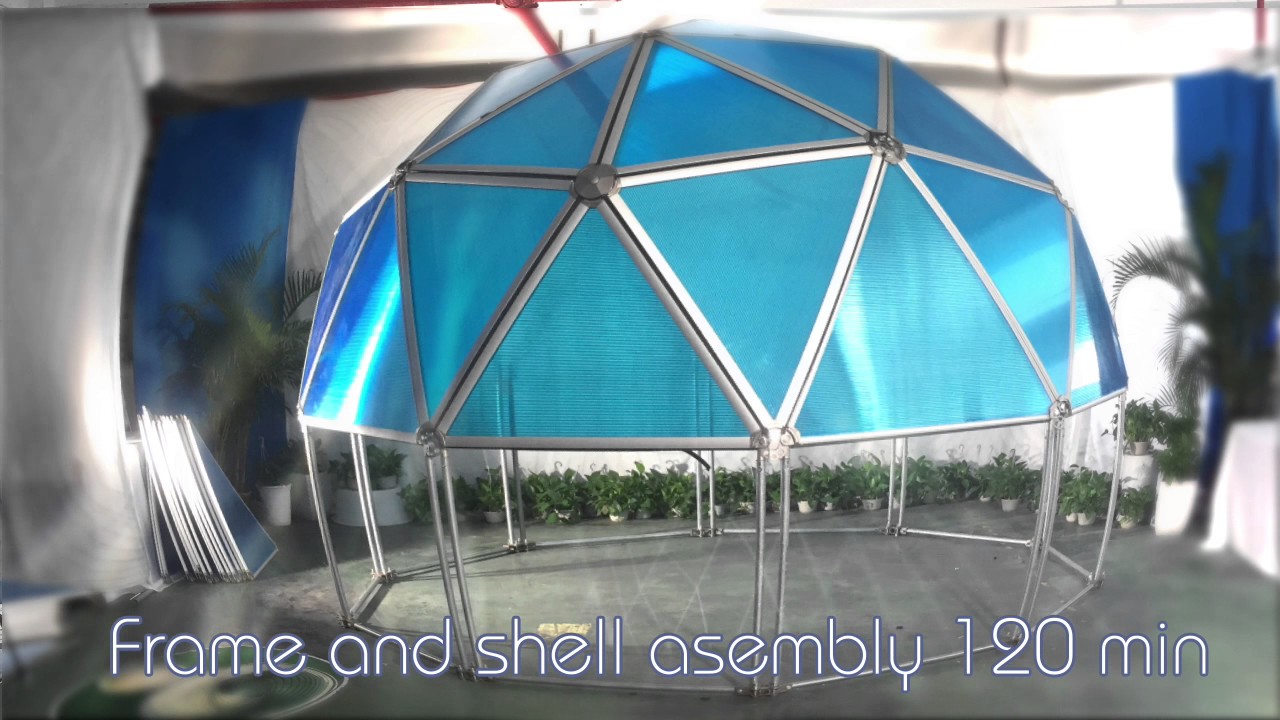 BIO DOME - Eco built systems - YouTube