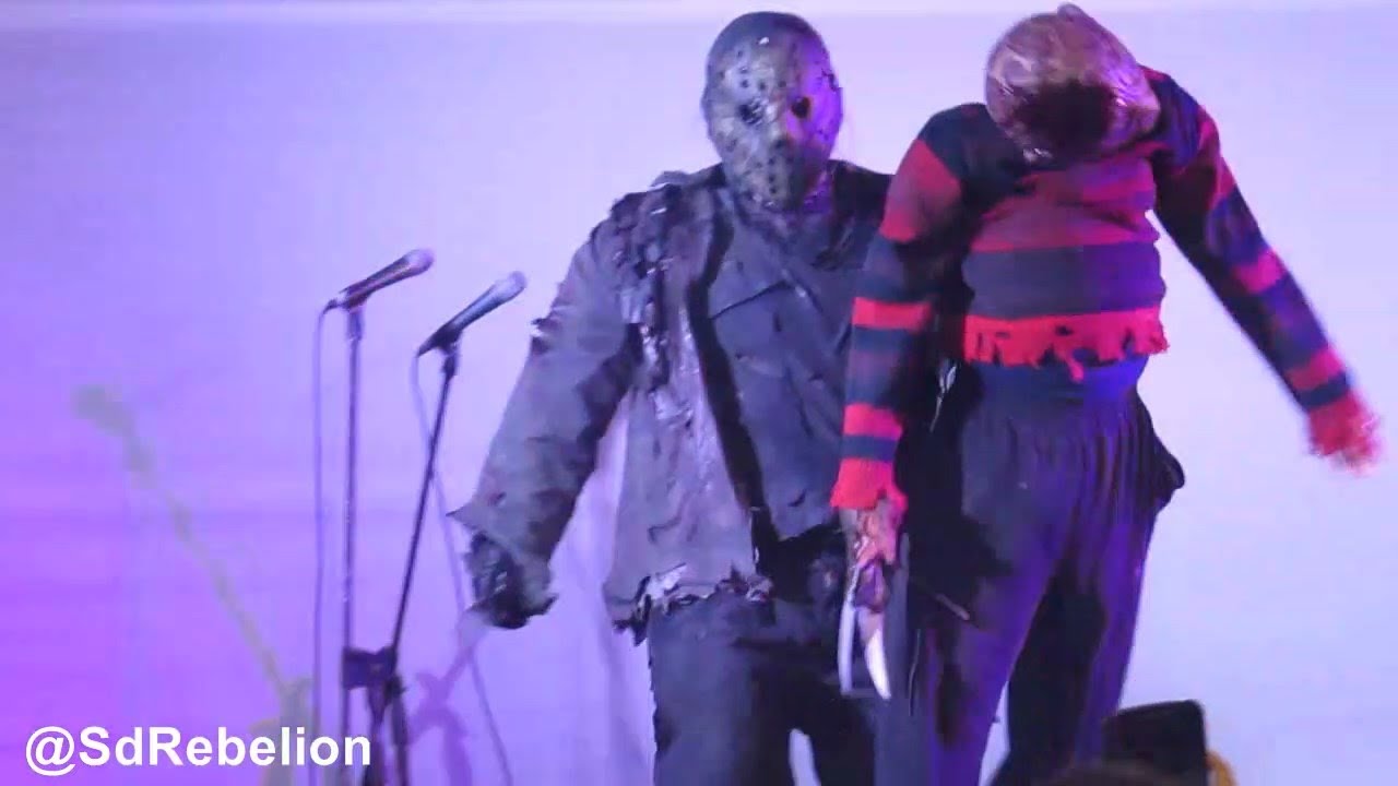 Freddy Vs Jason Cosplay Animexpofest 2 Youtube