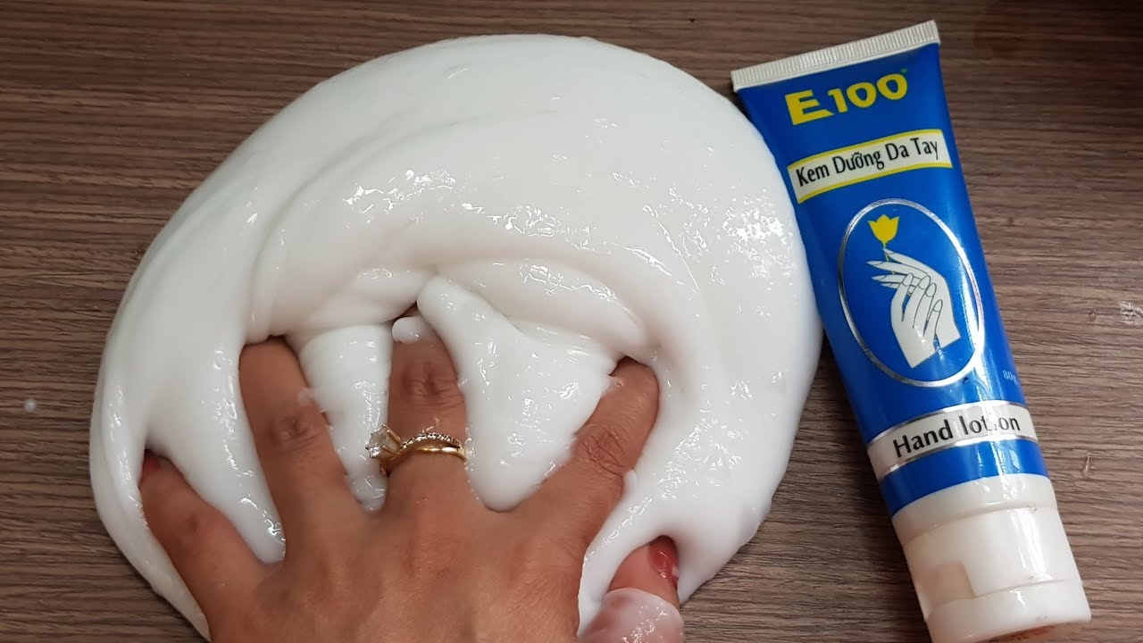 Water Hand Lotion Slime, DIY Hand Lotion Water Slime - YouTube