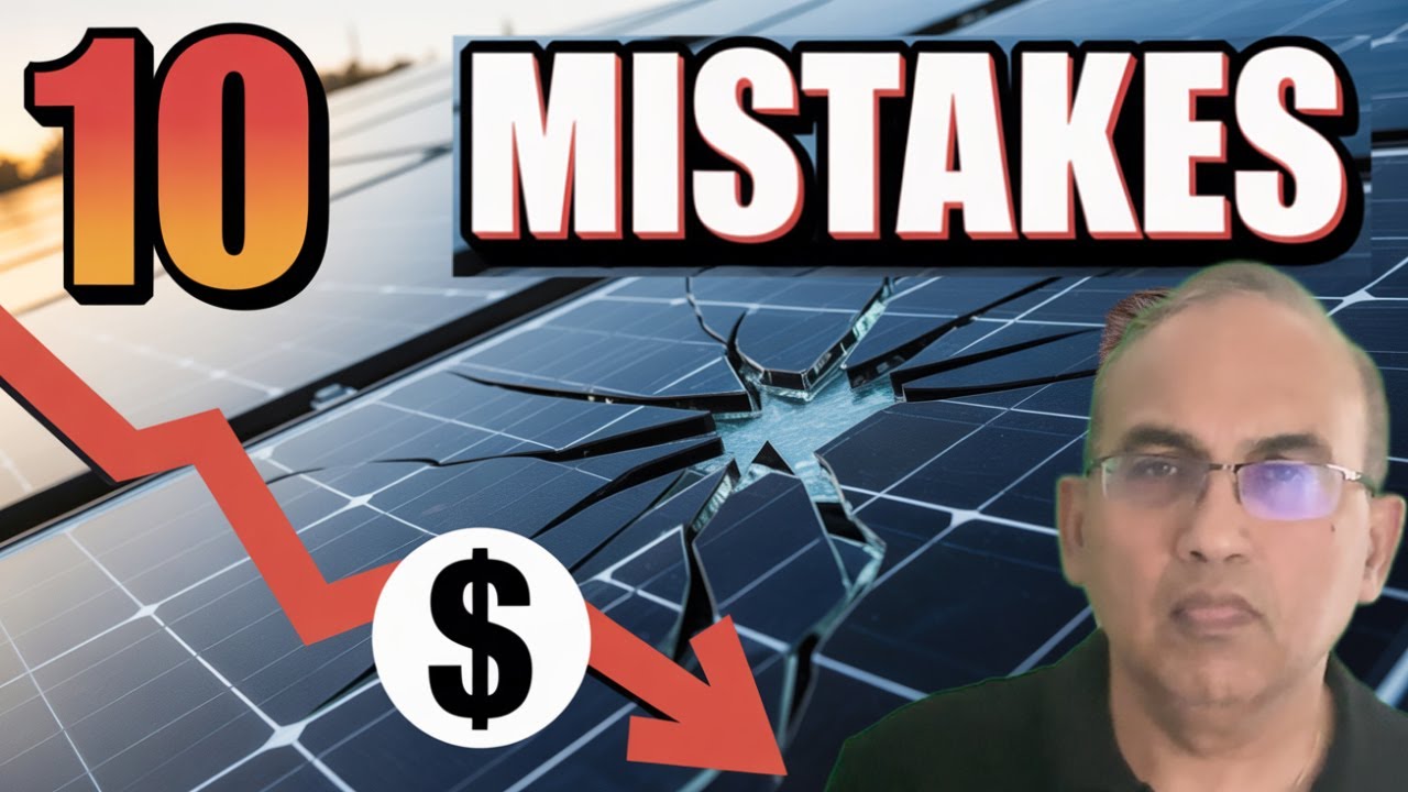 10 Solar Installation Mistakes That Will Ruin Your Investment - YouTube