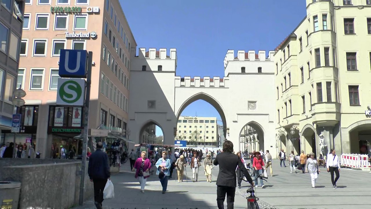 Walk around Munich Germany. - YouTube