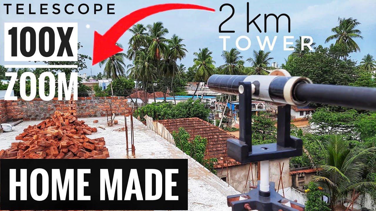 2km 100x zoom super telescope - YouTube