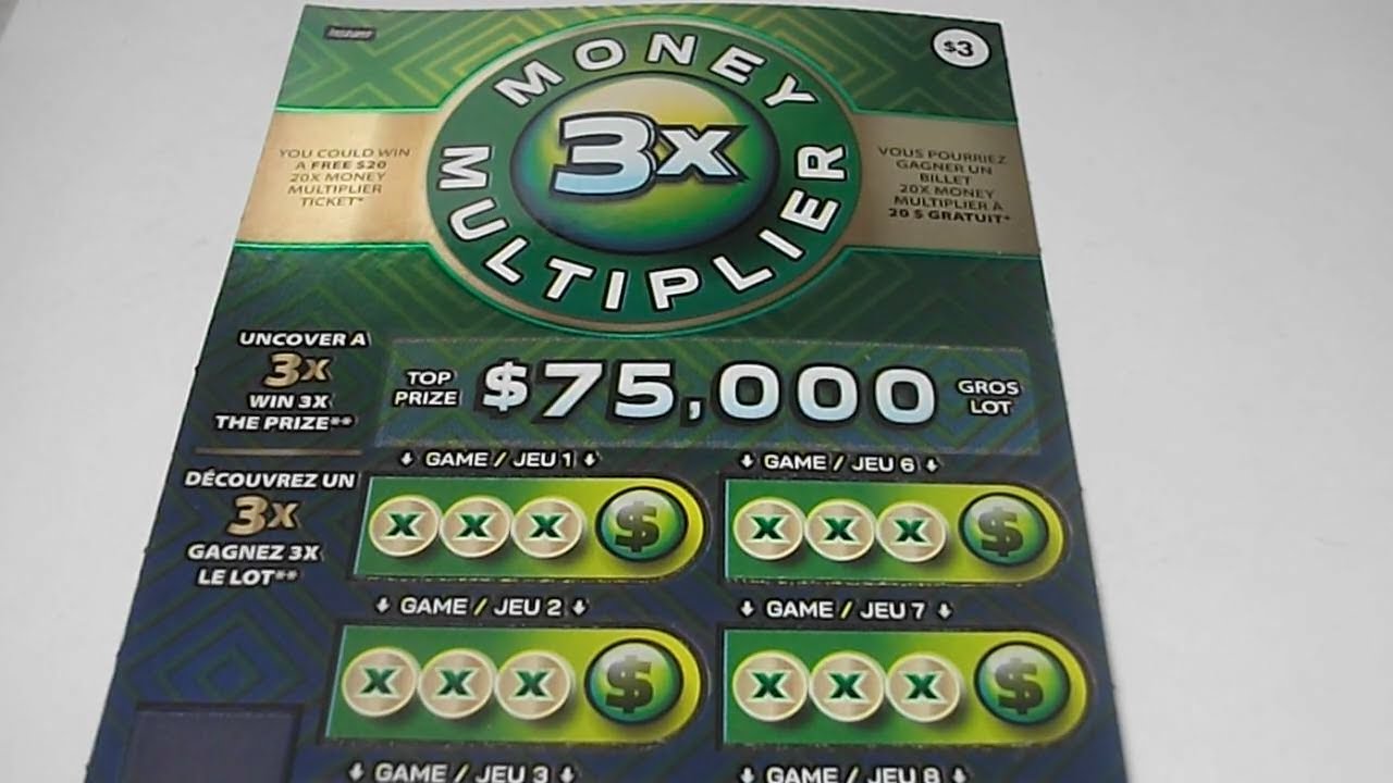 2024-07-03 Ontario Lottery OLG Instant Scratch Ticket #2442 $3 3X Money ...