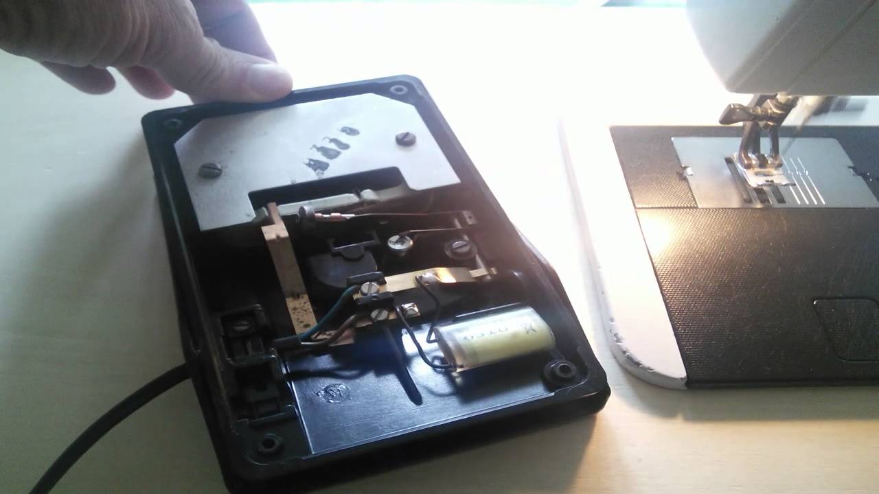 Pfaff 1211 zu langsam (speed much too low) - YouTube