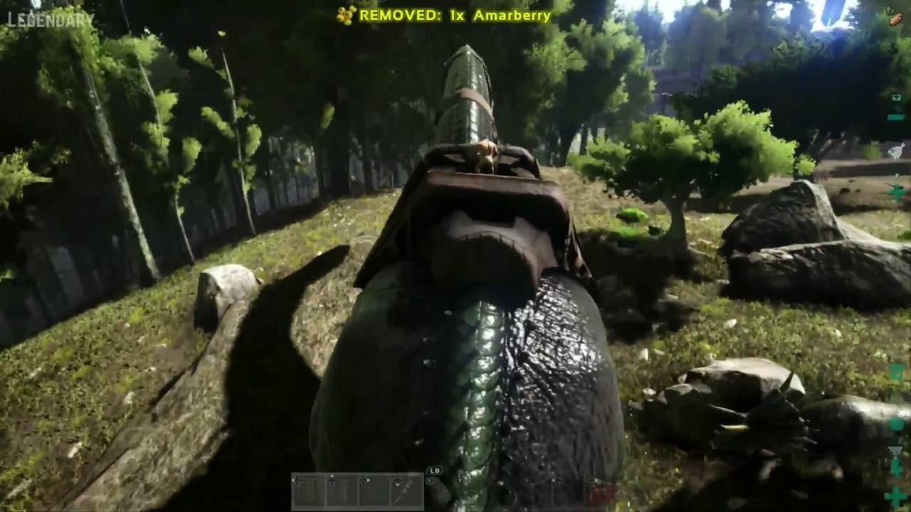 ARK on 2 x Speed - Harvesting with a Bronto II - YouTube