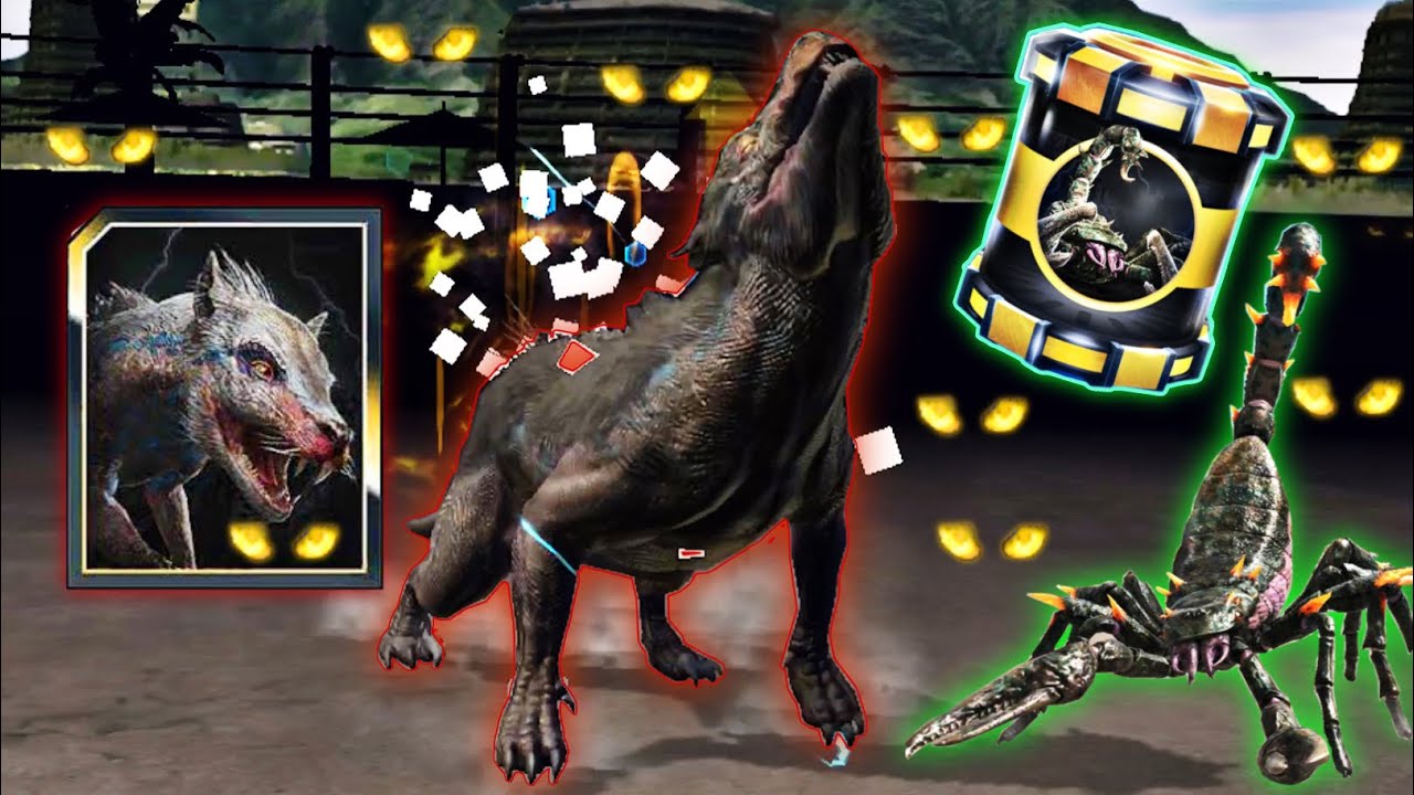 INDOLYCAN VS ALACRANIX BOSS 🦂 (JURASSIC WORLD ALIVE) - YouTube