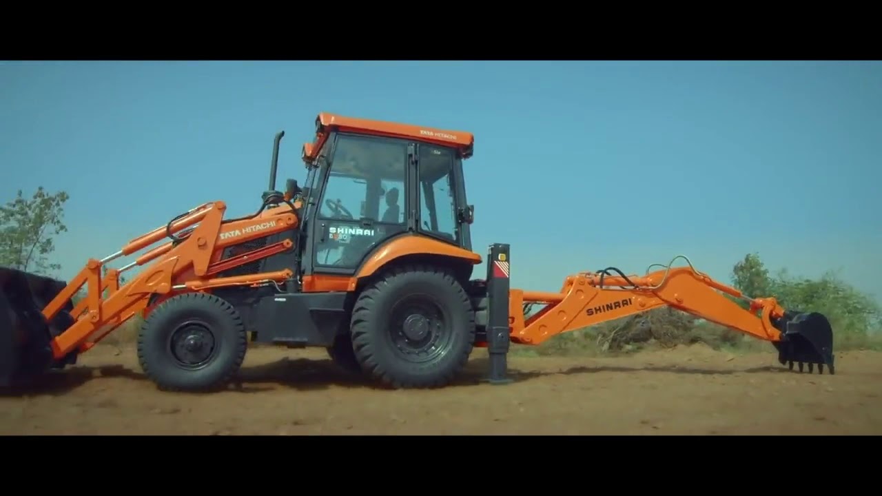 TATA HITACHI SHINRAI BX80 Backhoe Loader | Customer Speak about Shinrai ...