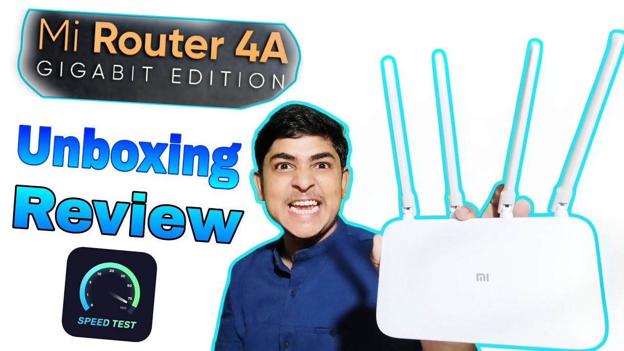 Mi Router 4A Unboxing & Review / Mi 4A Router Review - YouTube