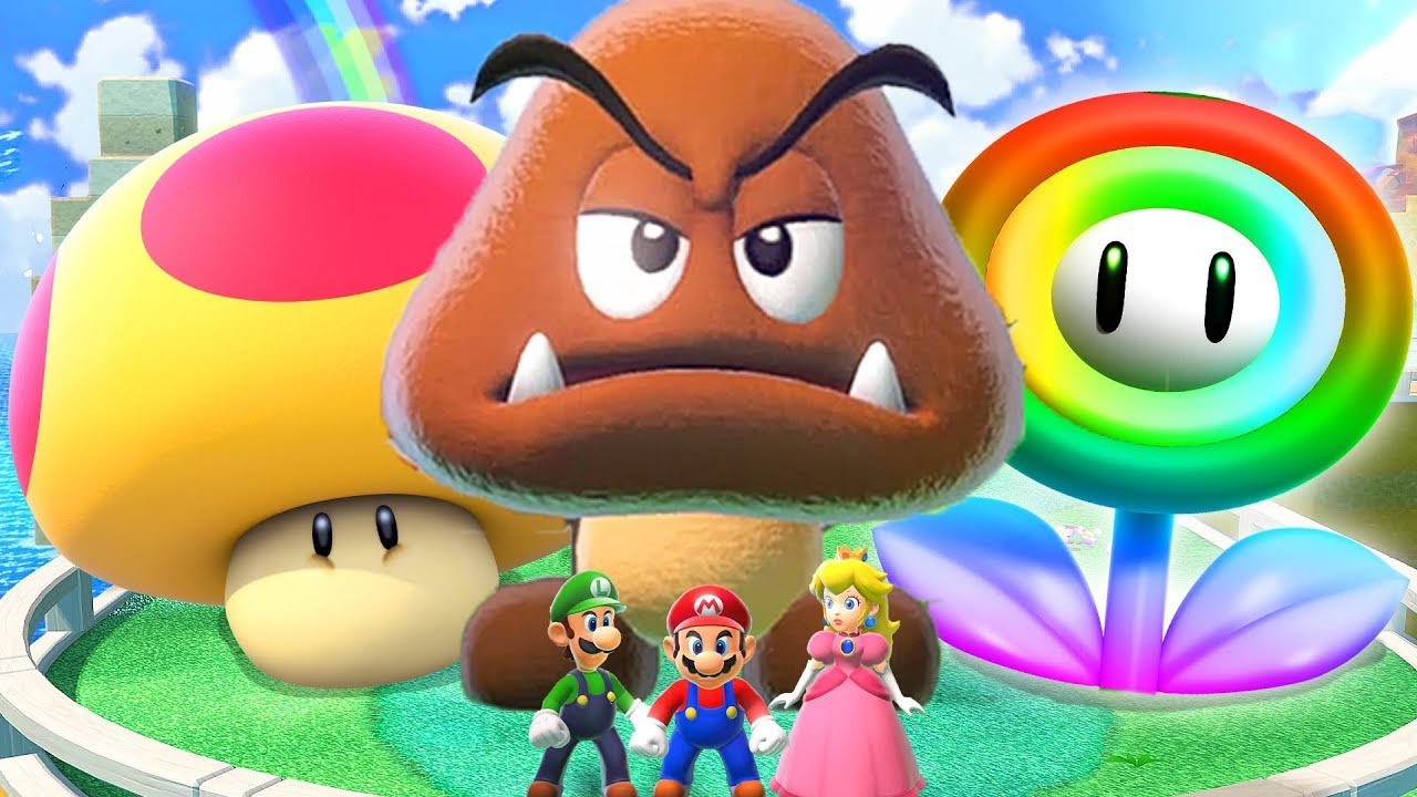 What Happens When Mario uses the Ultimate Giant Goomba Mega Mushroom ...