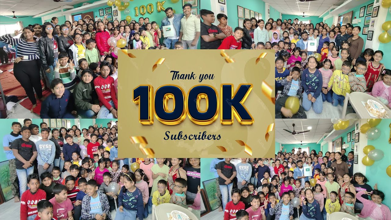 100k Subscribers || Thanks to my all Subscribers #100k ...