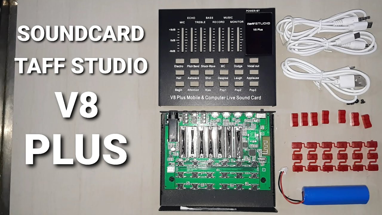 TAFF STUDIO V8+ MIXING AUDIO - YouTube
