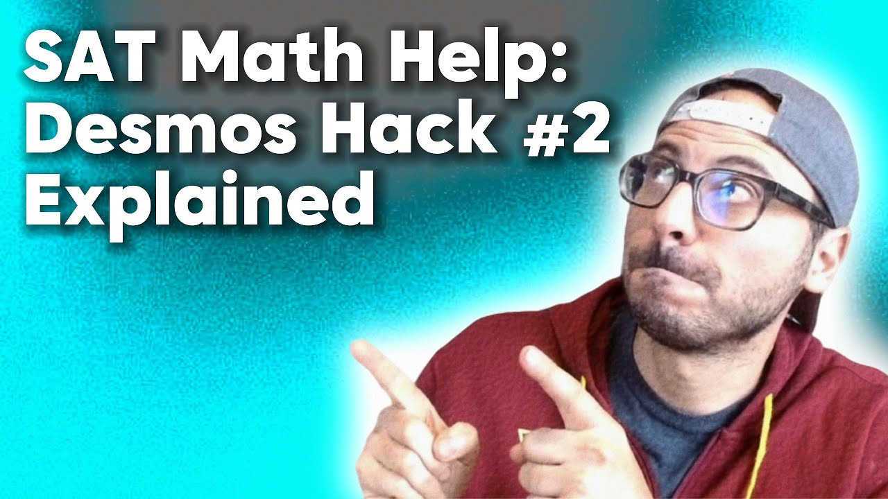 Desmos Hack #2: Crack Systems of Equations (SAT Math) - YouTube