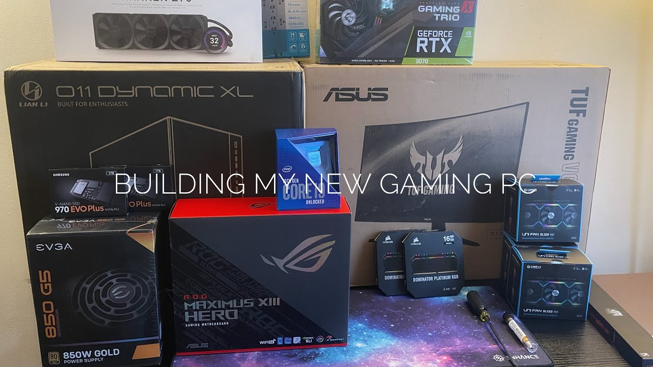 BUILDING NEW GAMING PC - YouTube