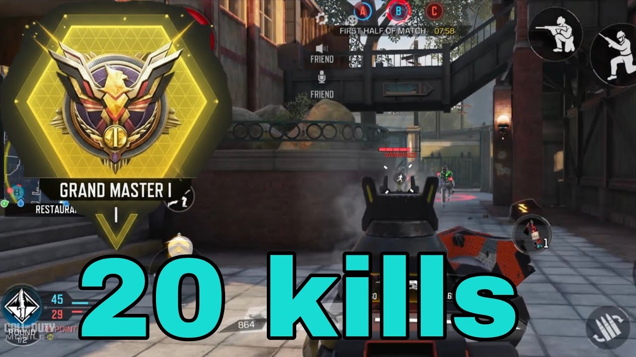 *NEW* 20 KILLS DOMINATION COD MOBILE MP RANKED GAMEPLAY IN GRAND MASTERS RANK | FILMY PLAYS ...