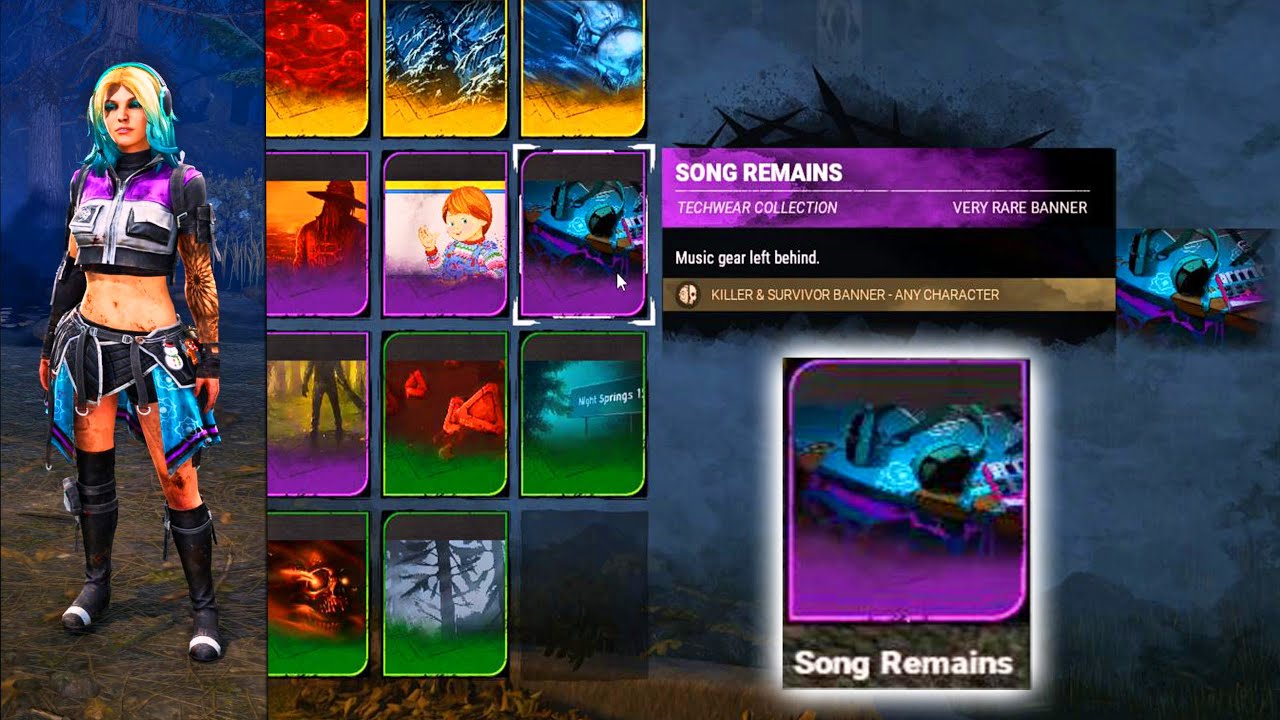How To Unlock The "Song Remains" Banner In Dead By Daylight - YouTube