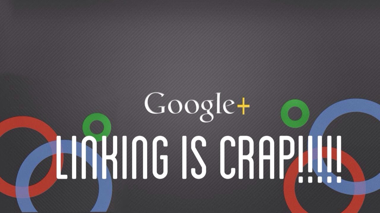 Linking Google+ With Your Youtube Channel is Crap!!!! - YouTube
