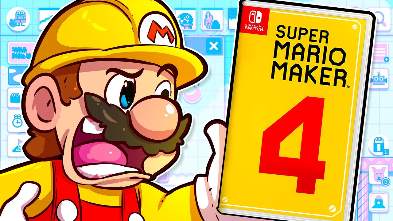 SUPER MARIO MAKER 4?! (fiz a minha própria fase) - YouTube