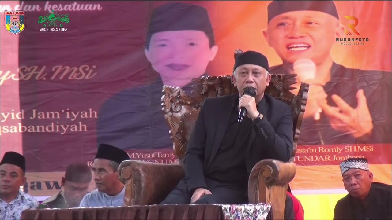 Istigotsah Akbar bersama Dr. KH. M. Mudjib Musta'in Romli, S.H., M.Si - YouTube