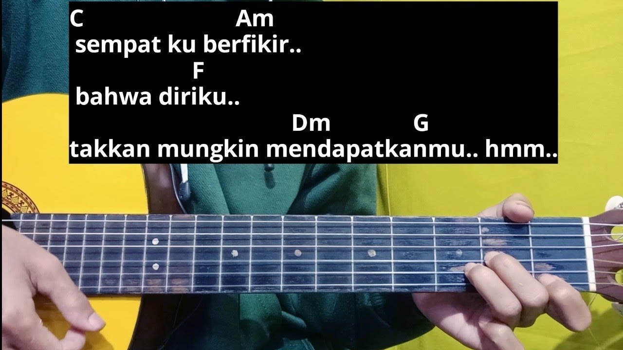 Tutorial Chord Mudah ANUGRAH TERINDAH - ANDMESH | Versi Gampang - YouTube