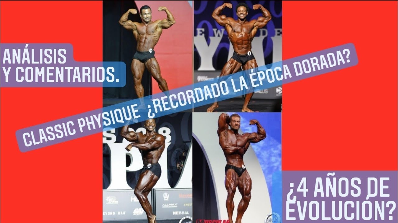 Classic Physique su evolución en 4 años de su creación + Top 5 + 2016 ...